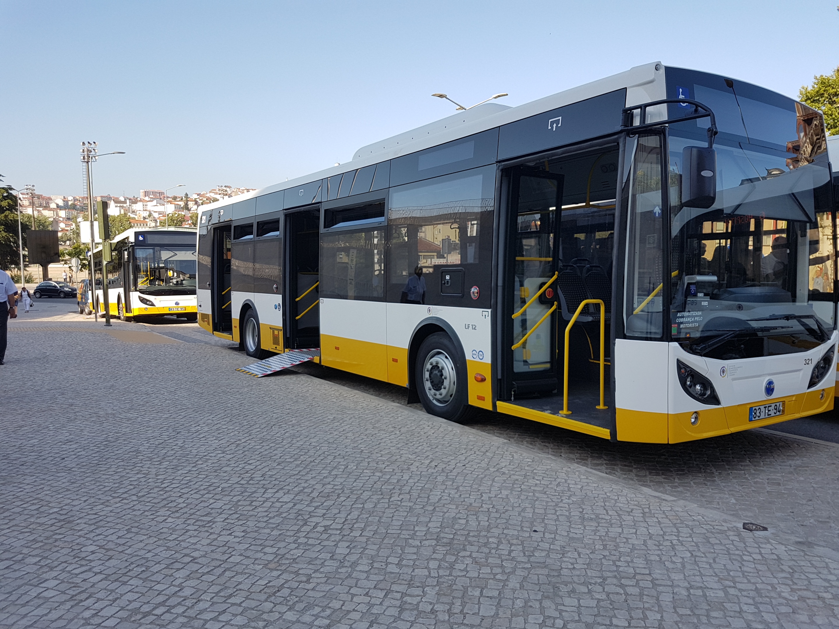 Frota dos SMTUC reforçada com cinco autocarros novos — coimbra.pt
