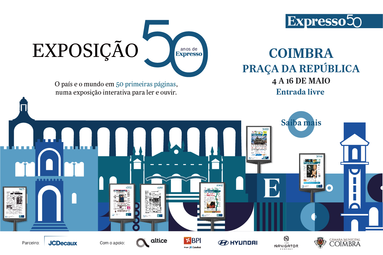 Coimbra recebe exposição dos 50 anos do EXPRESSO no dia 4 de maio ...