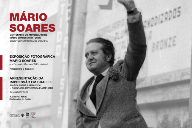 CM de Coimbra inaugura exposição sobre Mário Soares com fotografias d ...