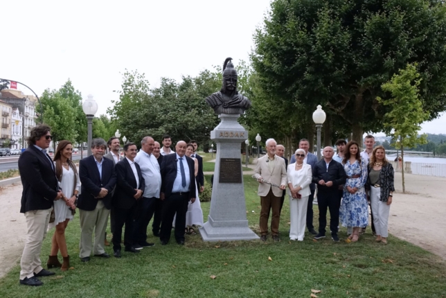 Busto do Rei Ataces foi inaugurado no Parque Manuel Braga — coimbra.pt