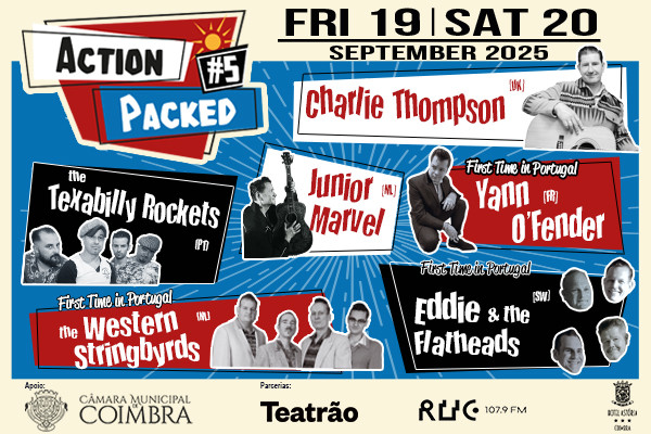 Festival rockabilly “Action Packed” regressa a Coimbra a 19 e 20 de setembro — coimbra.pt